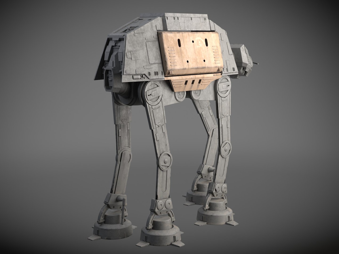 Star Wars At-act 3D Model - TurboSquid 1188378