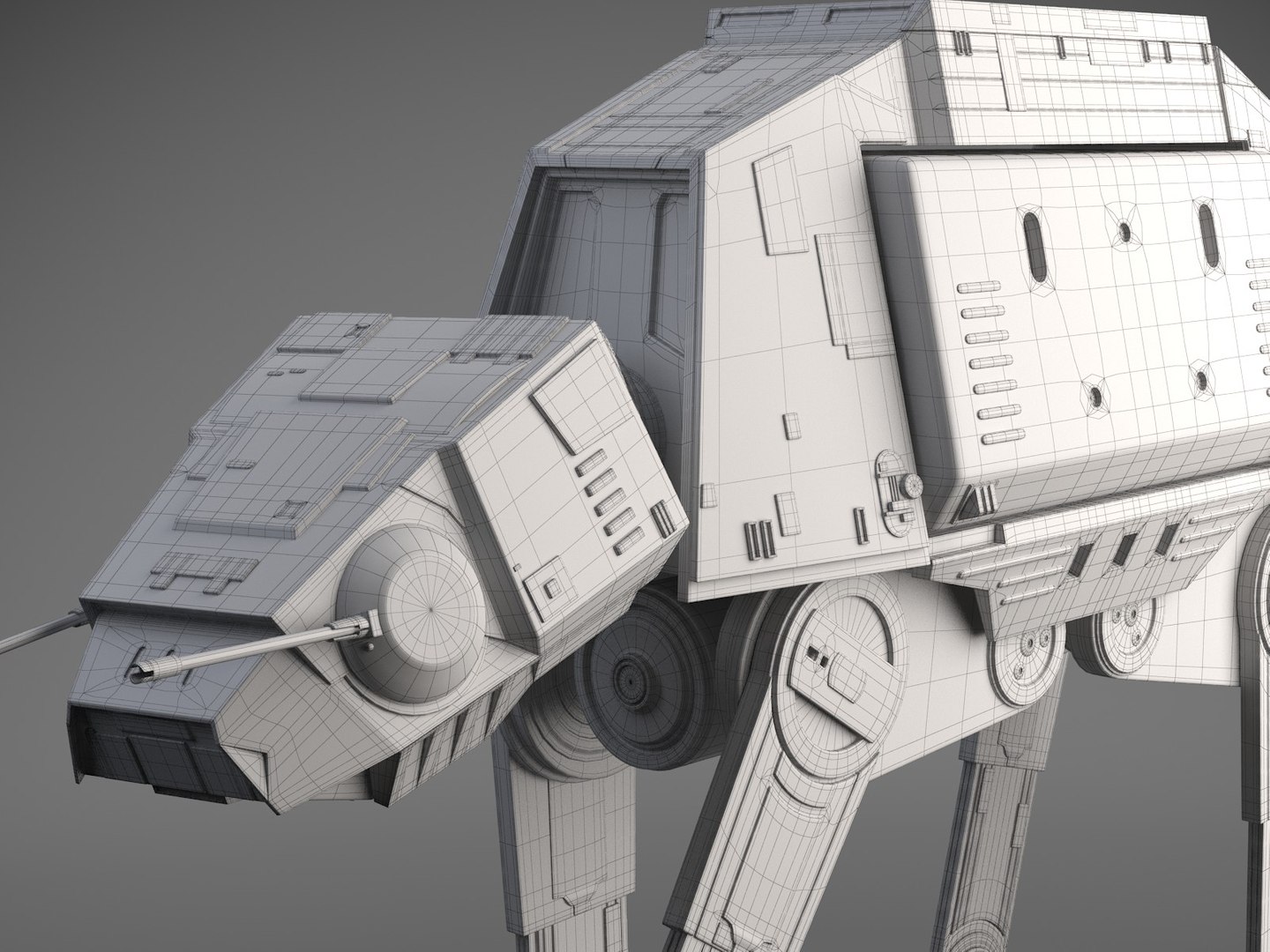 Star Wars At-act 3D Model - TurboSquid 1188378