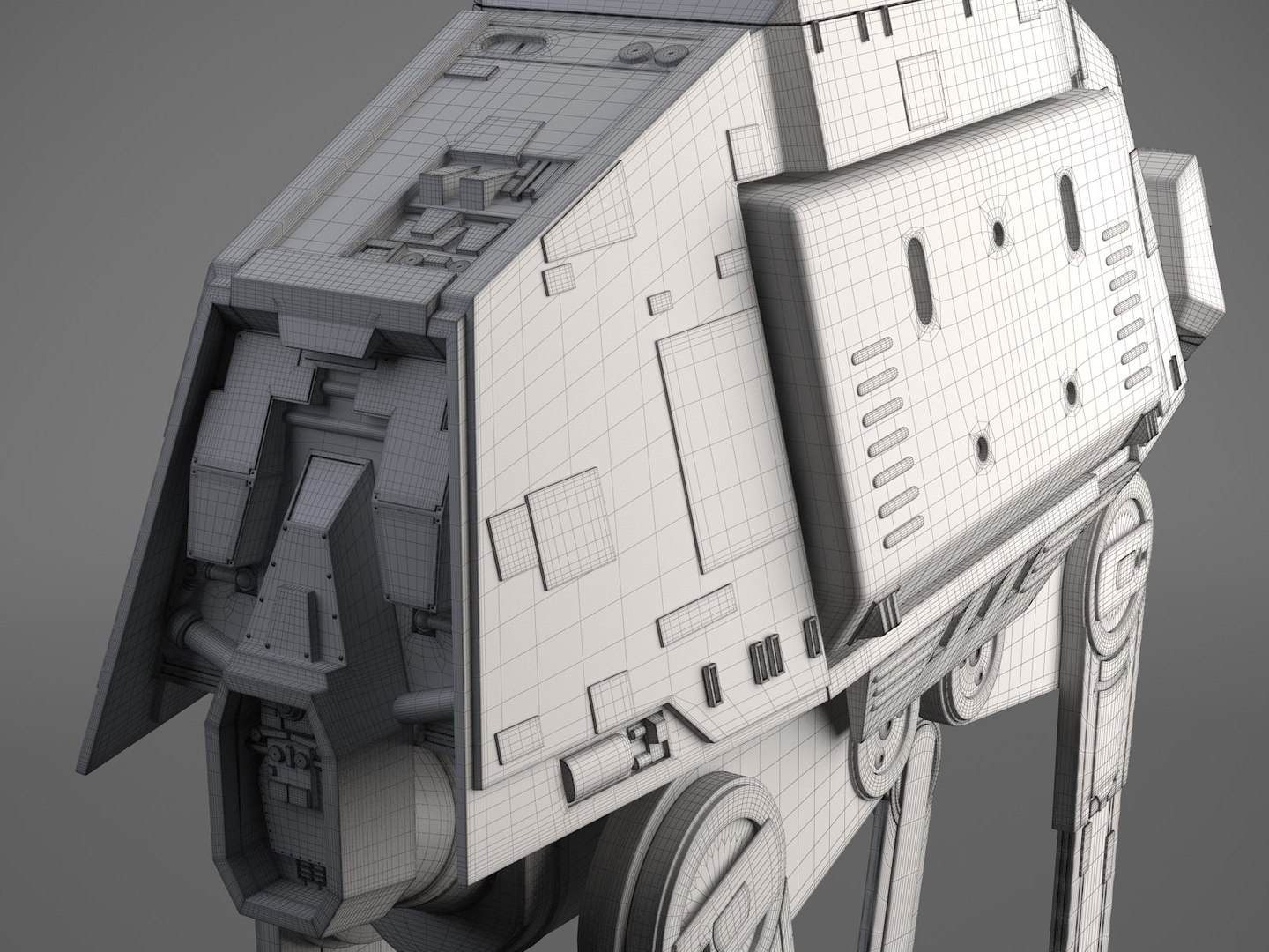 Star Wars At-act 3D Model - TurboSquid 1188378