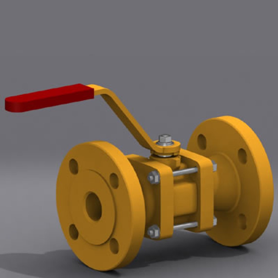 3d Valve Pack Model