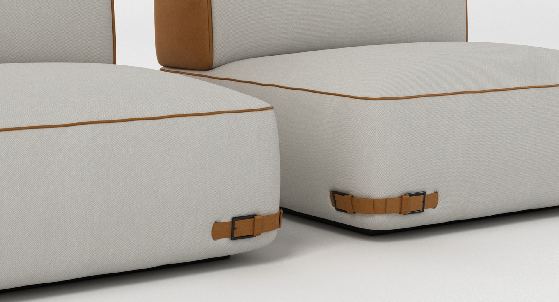 fendi soho sofa set 3d max