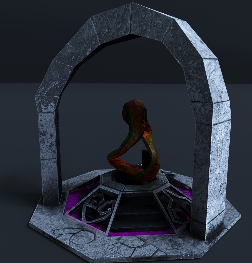 3D Portal Model - TurboSquid 1825885