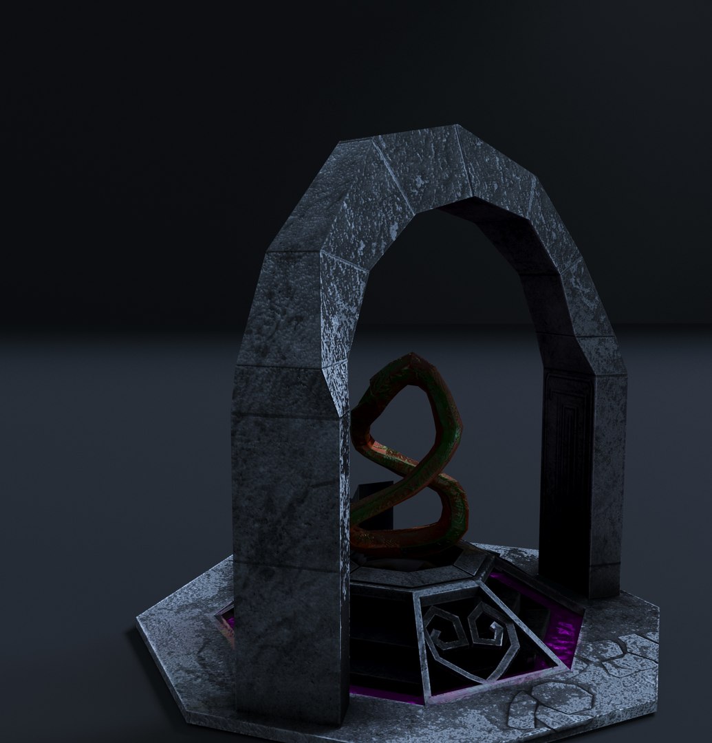 3D Portal Model - TurboSquid 1825885