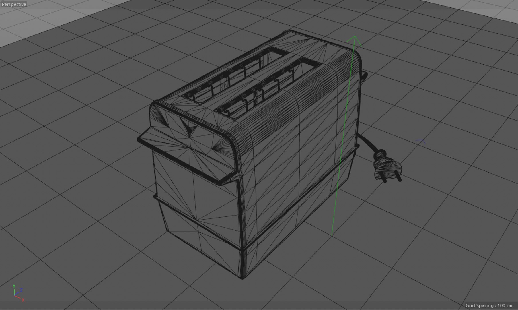 3D Model Retro Eletric Toaster - TurboSquid 1443260
