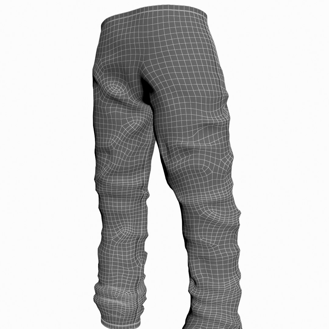 Fashion Trouser Pants 3D - TurboSquid 1219094