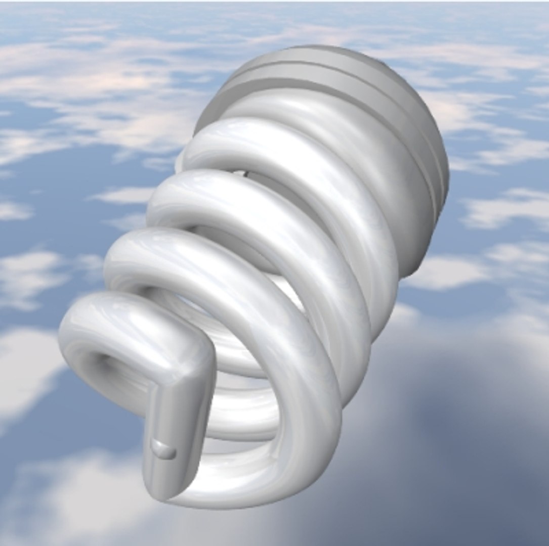Maya Fluoresent Light Bulb