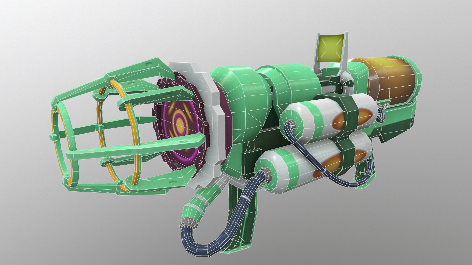 Energy Rifle Level 2 3D Model - TurboSquid 2196453