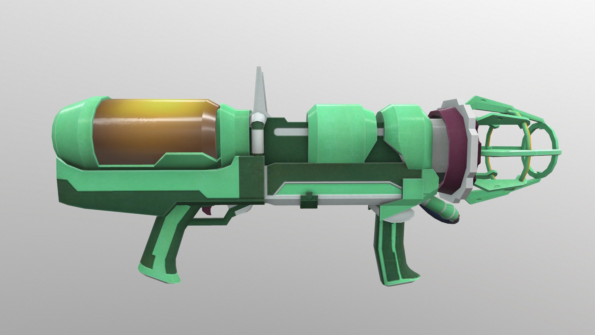 Energy Rifle Level 2 3D Model - TurboSquid 2196453