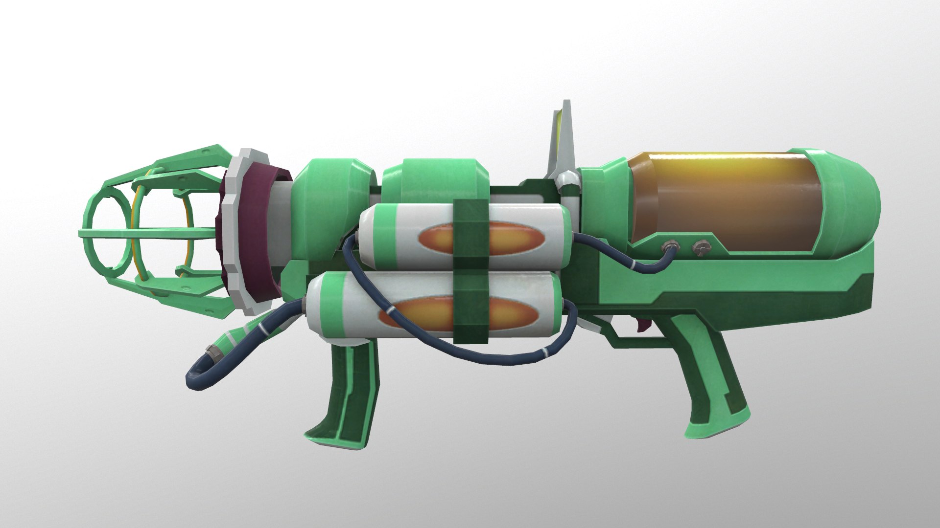 Energy Rifle Level 2 3D Model - TurboSquid 2196453