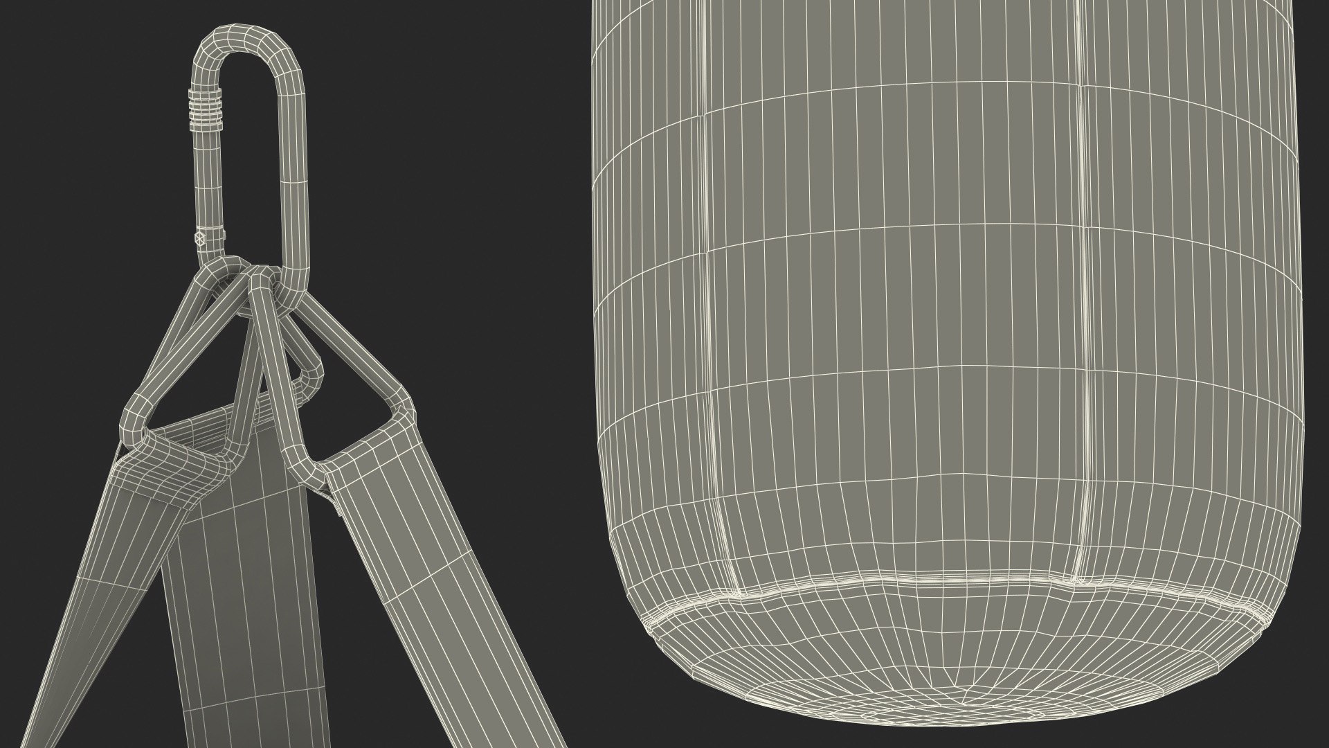 3D model Angle Boxing Heavy Bag Yellow and Black - TurboSquid 1958438