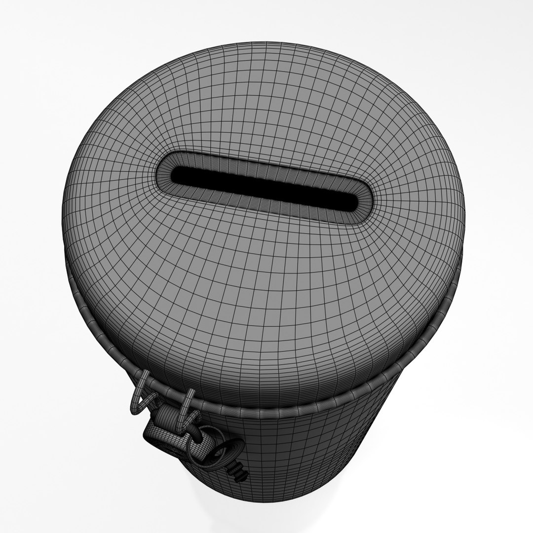 Coin Bank 3D Model - TurboSquid 1164994