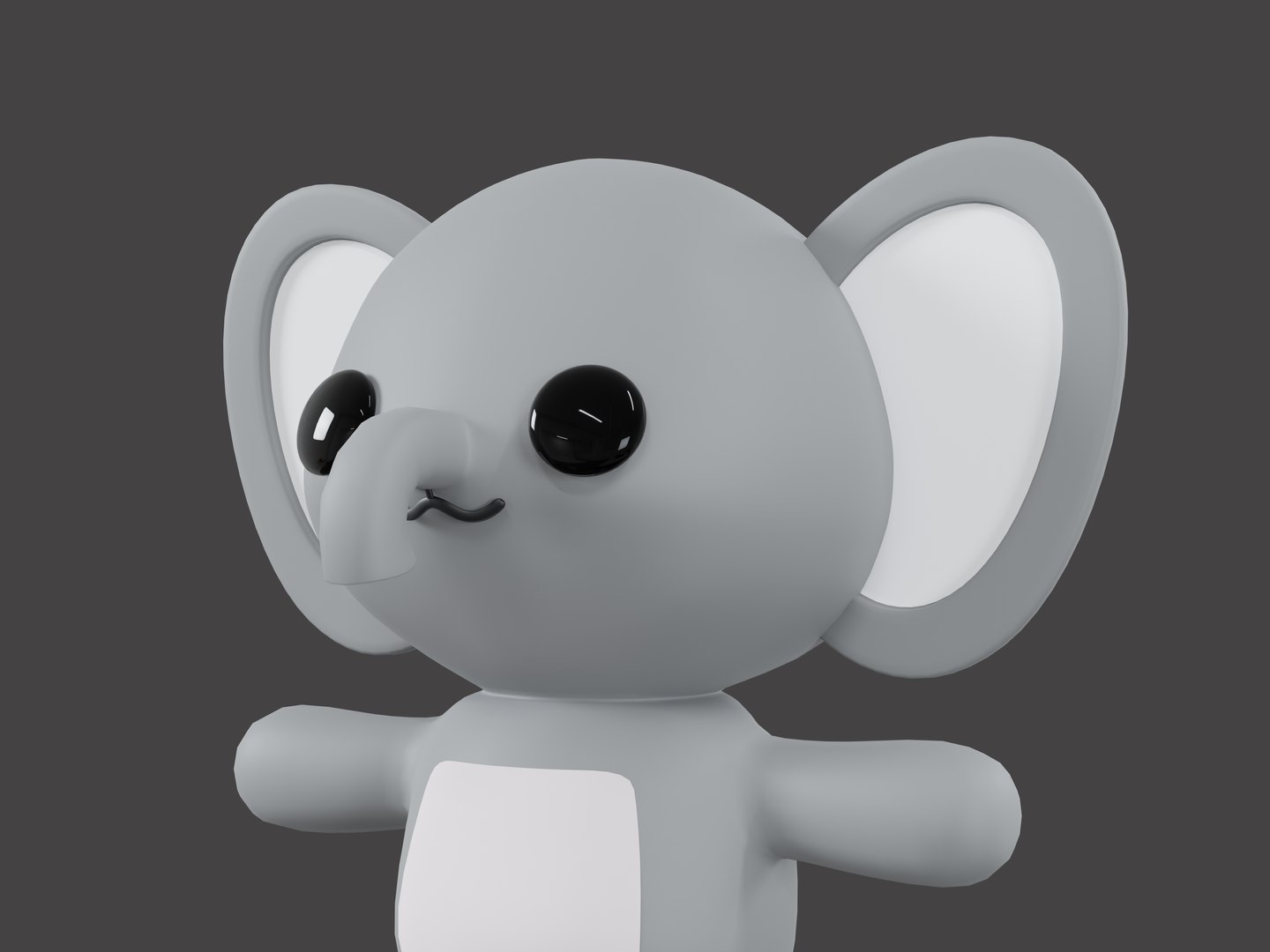 Elephant Model - TurboSquid 1952552