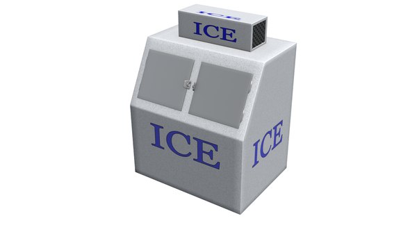 3d model ice vending machine