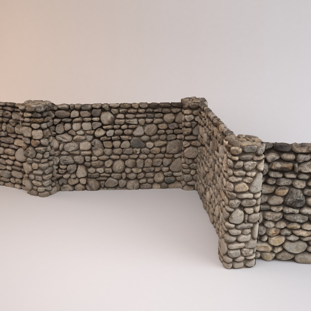 3d Model Modular Rock Wall