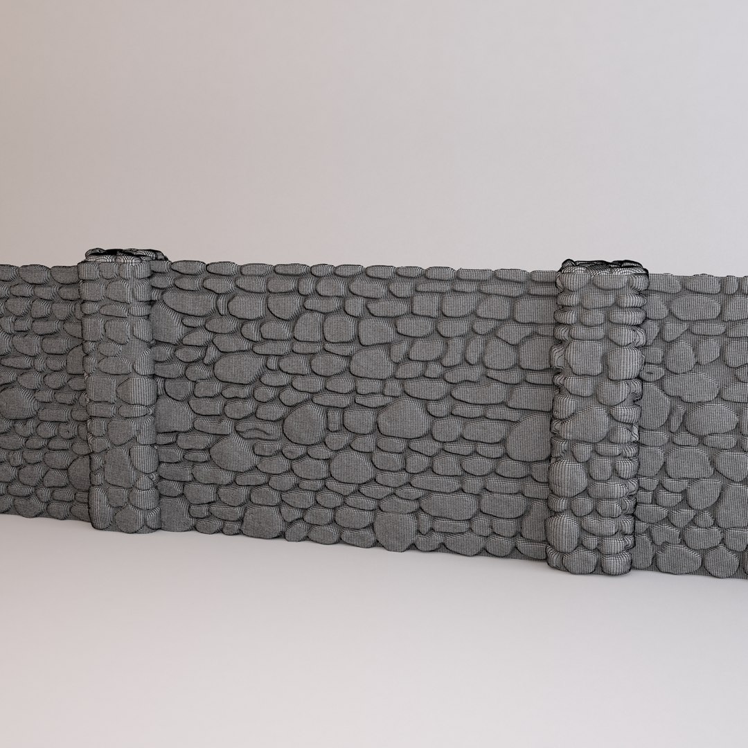 3d Model Modular Rock Wall
