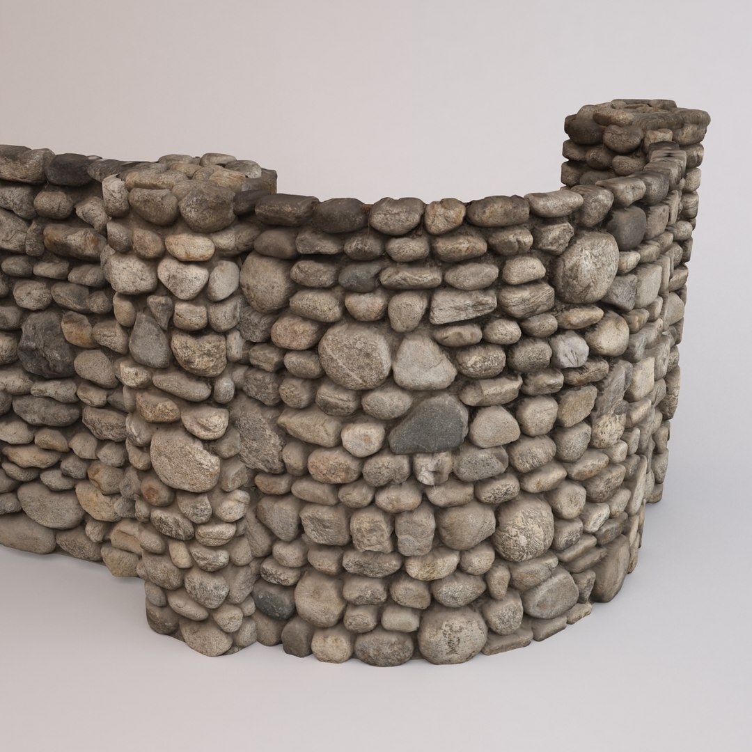 3d Model Modular Rock Wall