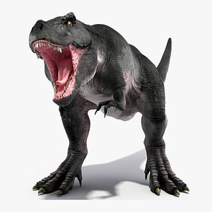 Animated Tyrannosaurus Rex 3D Models For Download | TurboSquid