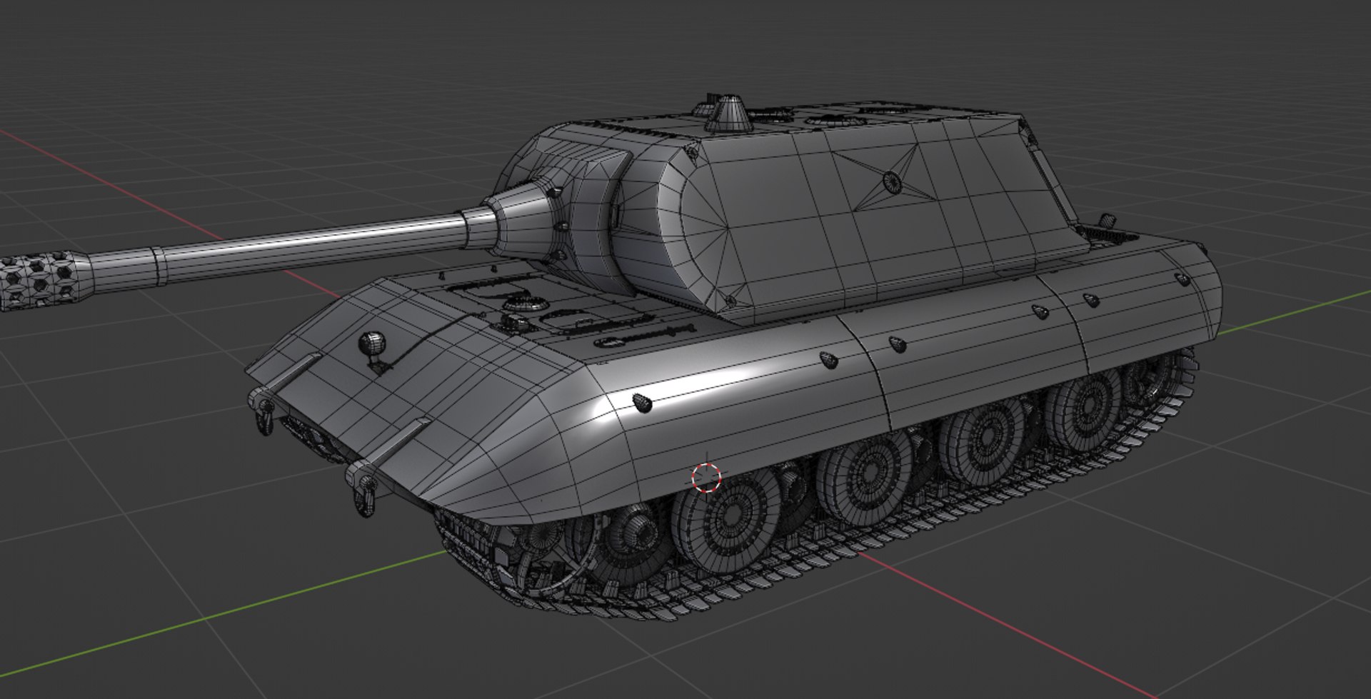 3D E-100 German Super Heavy Tank Model - TurboSquid 2170743