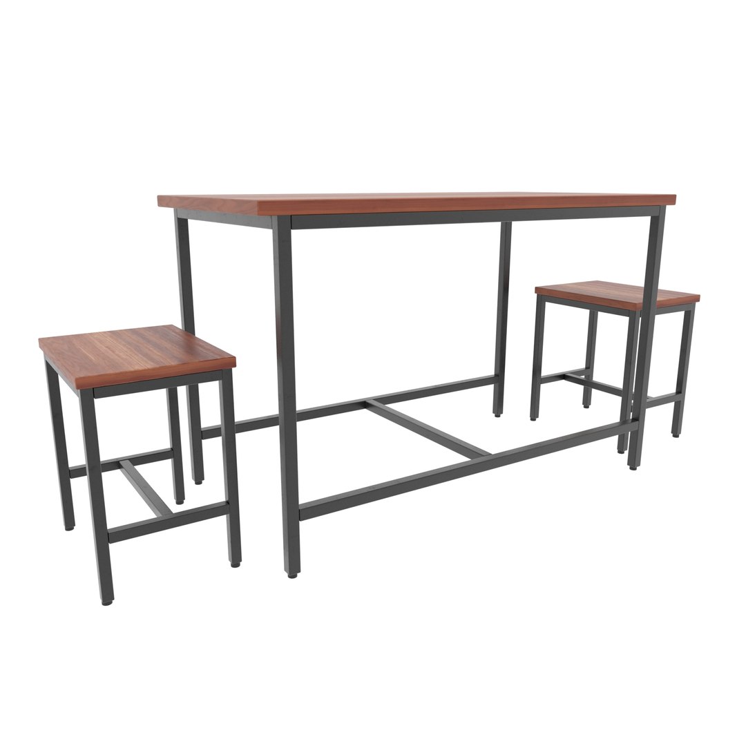 Kitchen Table 3D Model - TurboSquid 2300904