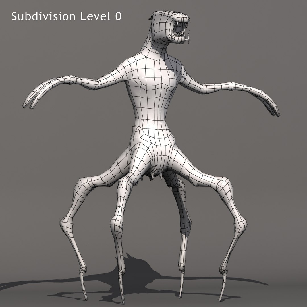 Creature Modeled Max