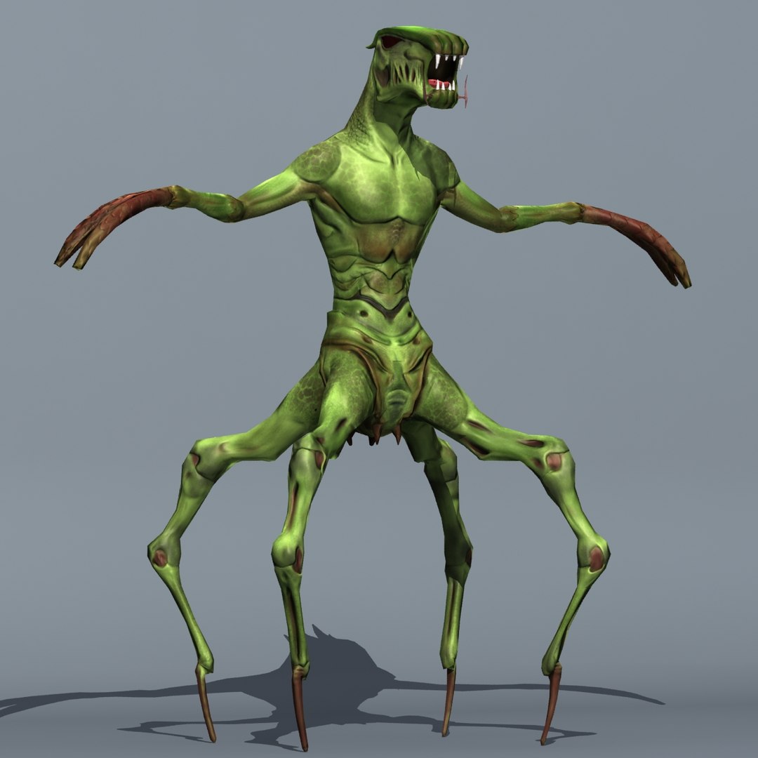 Creature Modeled Max