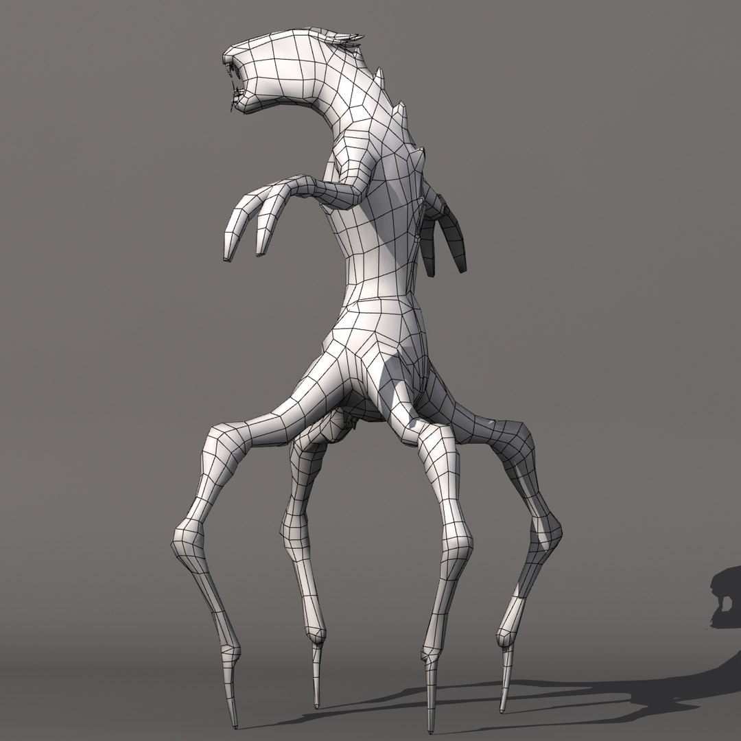 Creature Modeled Max