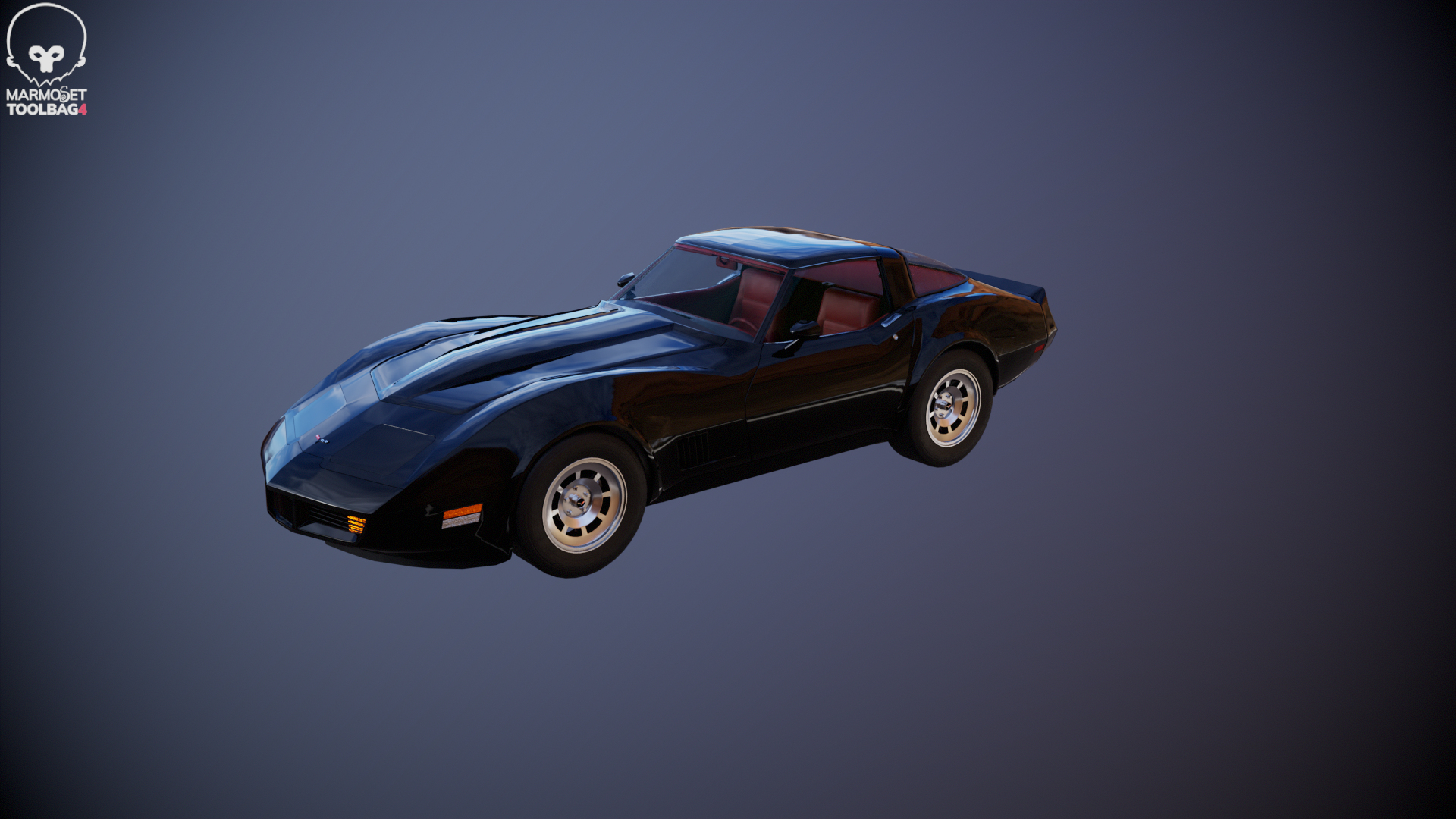 Chevrolet Corvette C3 1980-1982 3D Model - TurboSquid 2195030