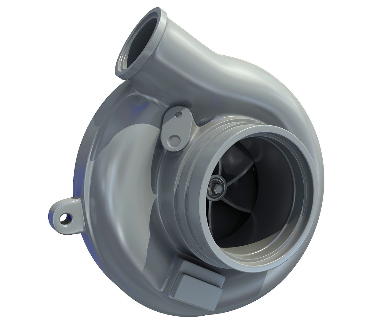 Engine Turbo 3D - TurboSquid 1172576