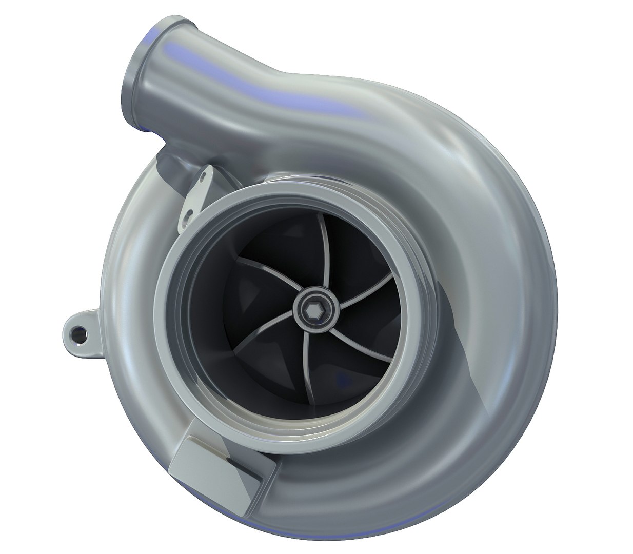 Engine Turbo 3D - TurboSquid 1172576