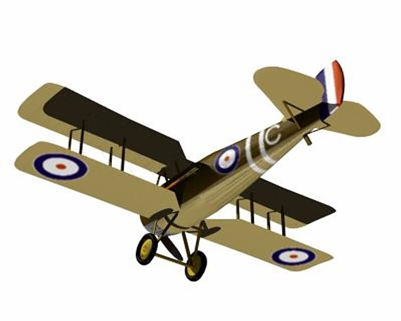 War Spad 3d Model