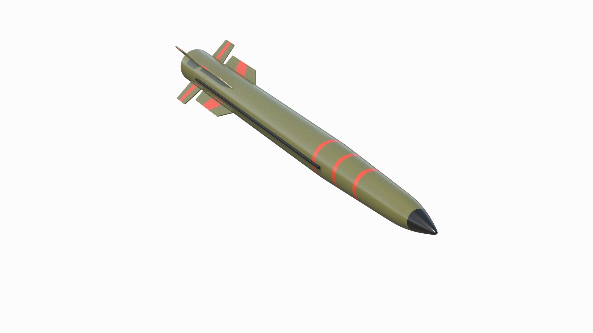 Antiaircraft Guided Missile For 3D Print 3D Model - TurboSquid 2349678