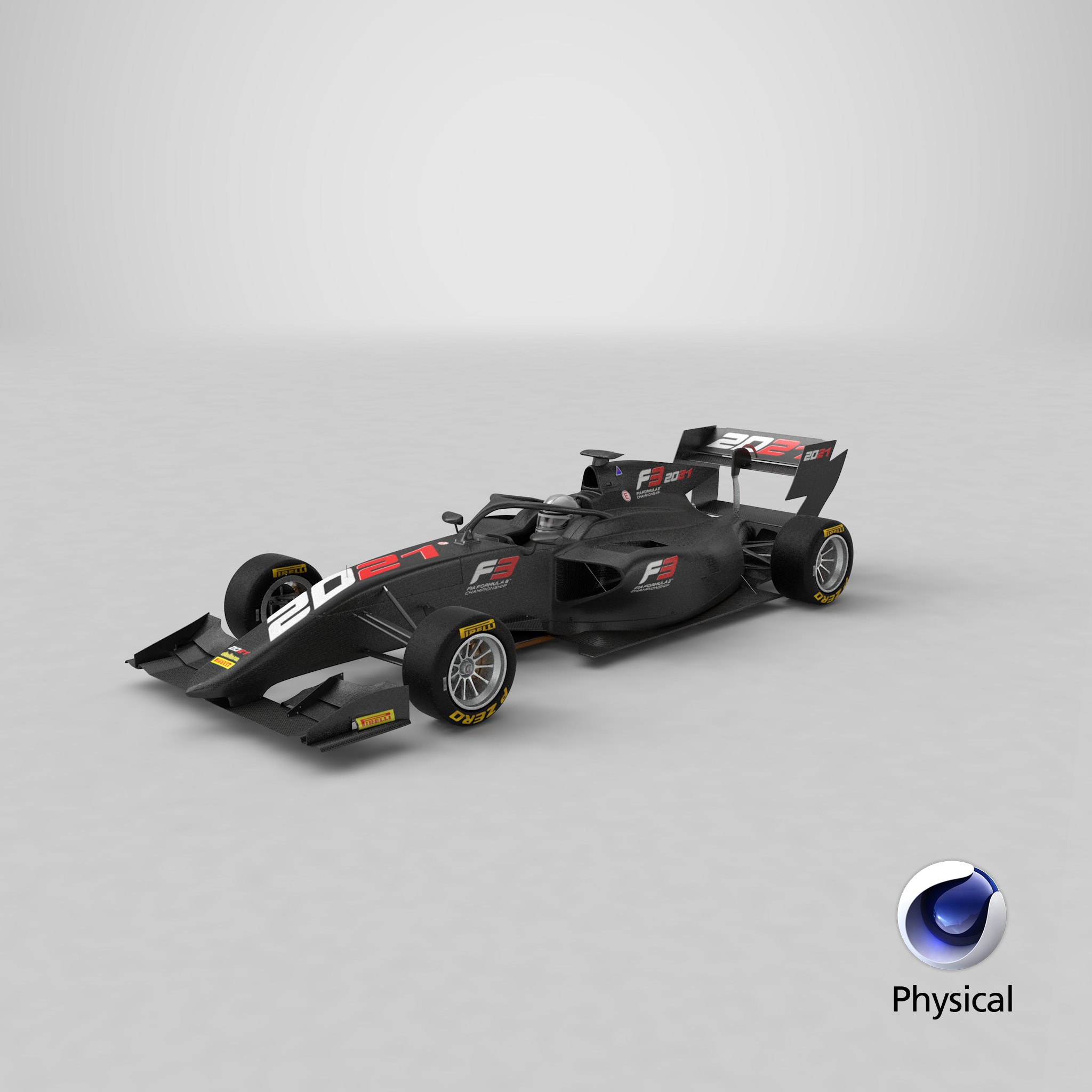 Formula 3 Dallara F3 2021 3D model - TurboSquid 1738366