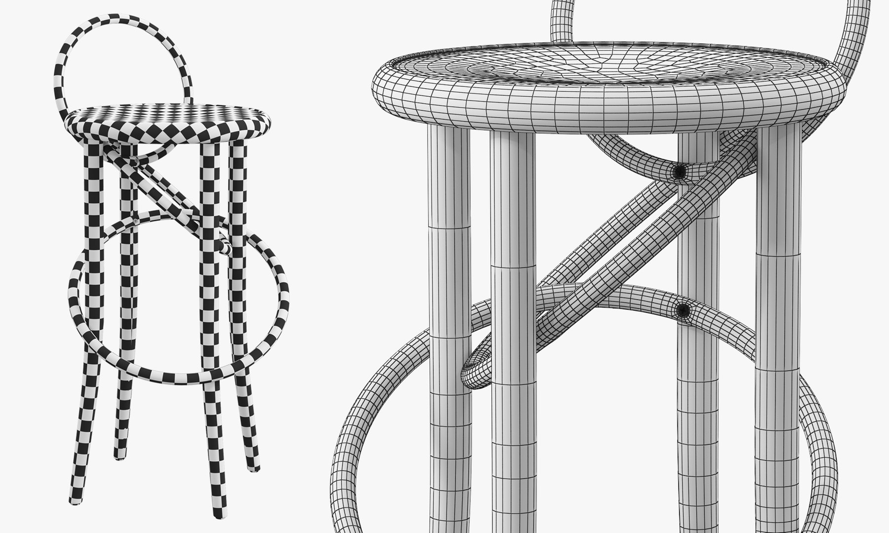 Cirque Stools By Martino Gamper 3D Model - TurboSquid 2041763
