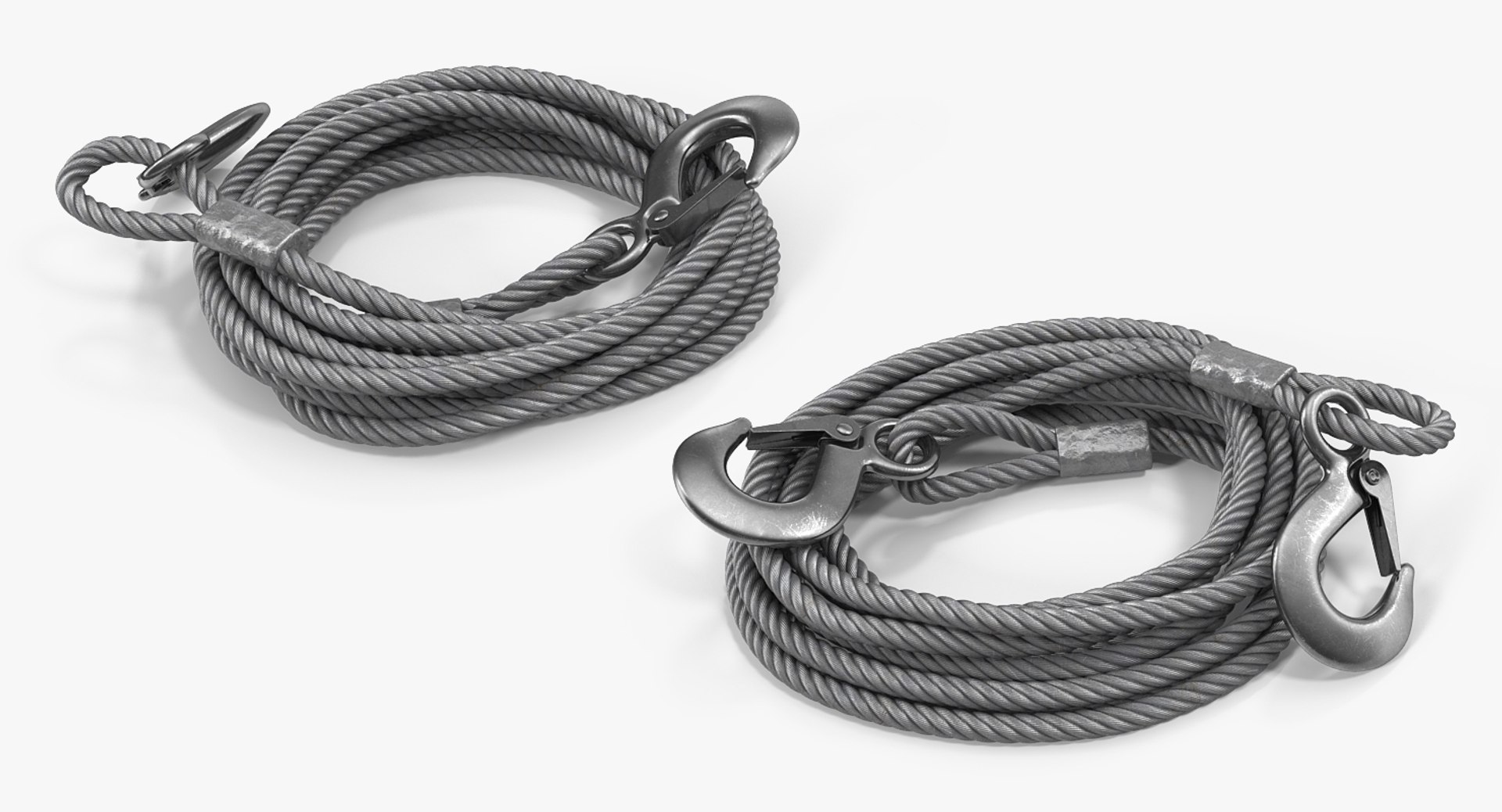 Tow Trailer Strap Cable 3D Model - TurboSquid 1284659