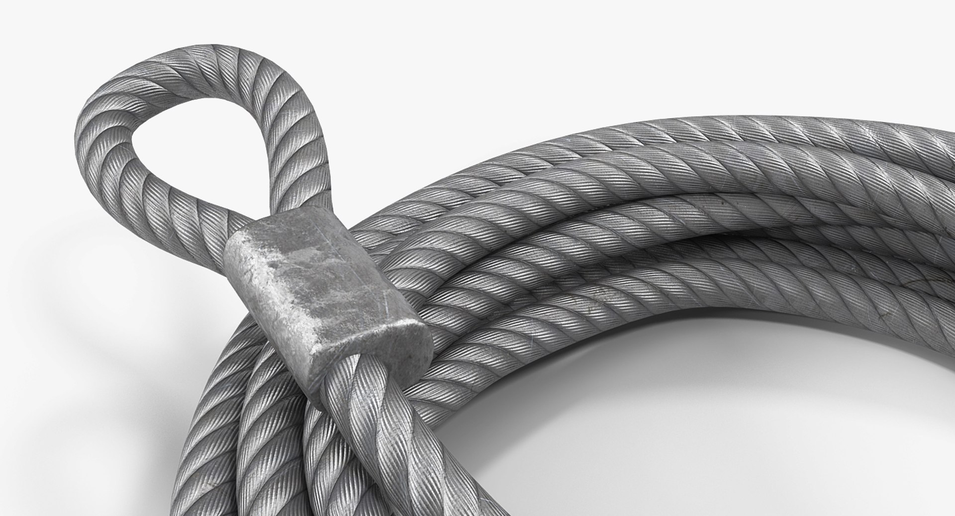 Tow Trailer Strap Cable 3D Model - TurboSquid 1284659