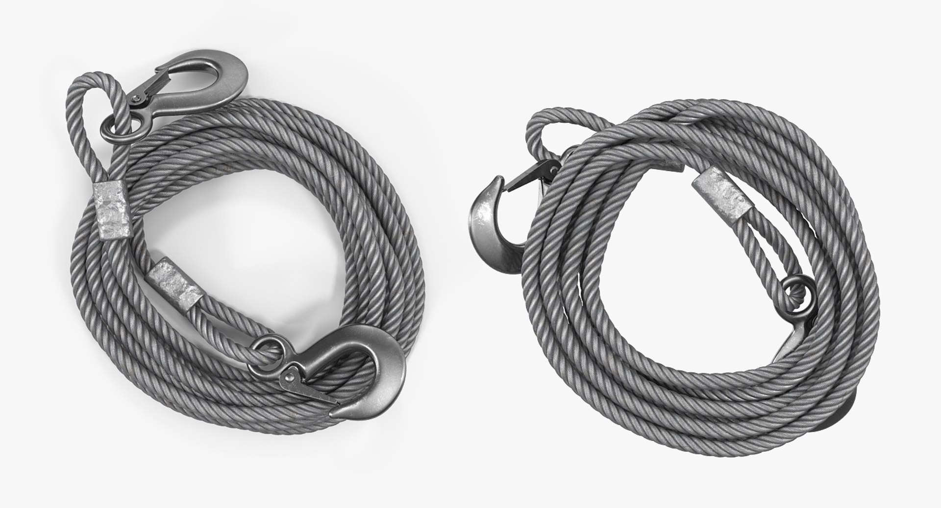 Tow Trailer Strap Cable 3D Model - TurboSquid 1284659