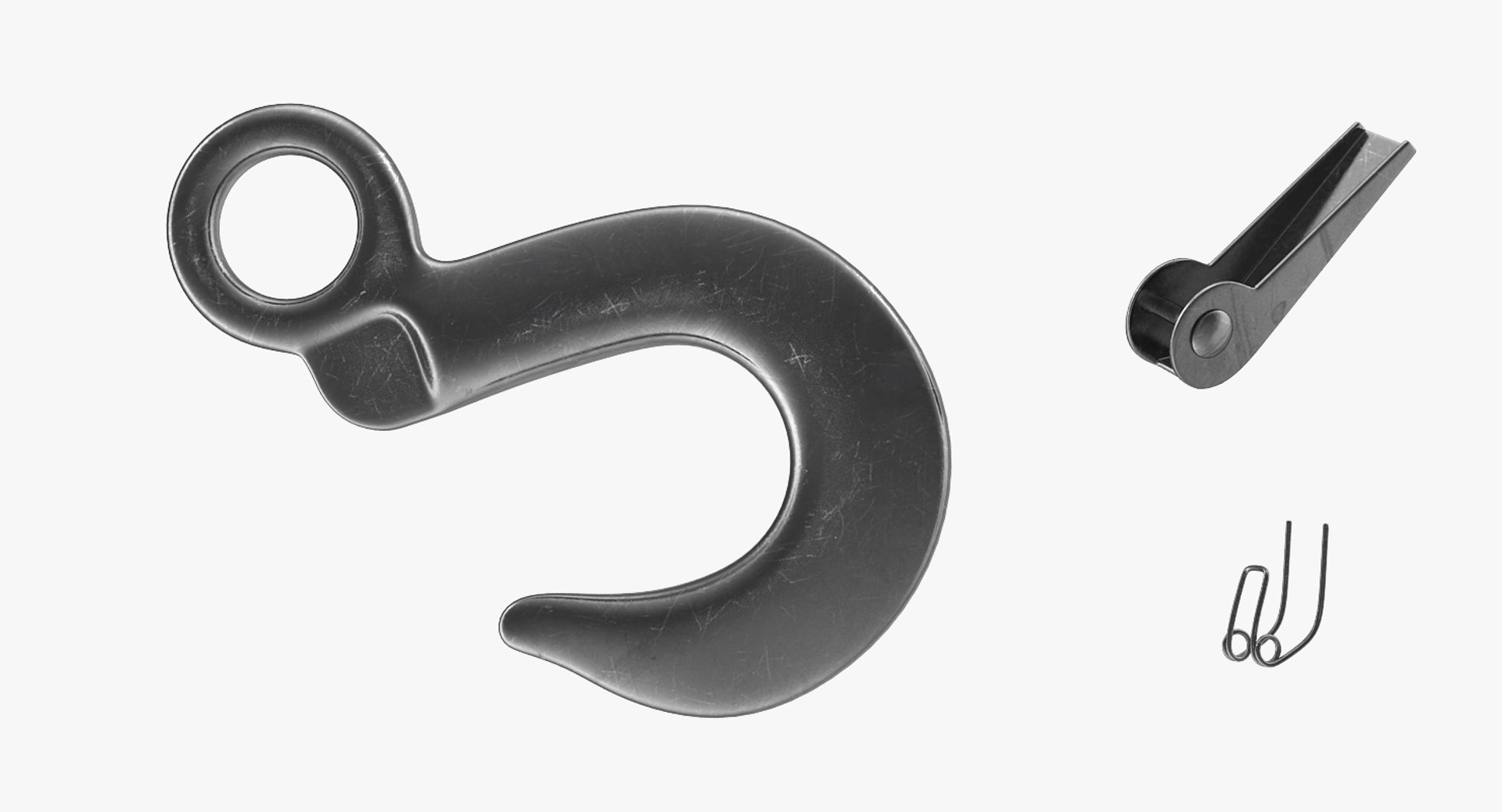 Tow Trailer Strap Cable 3D Model - TurboSquid 1284659