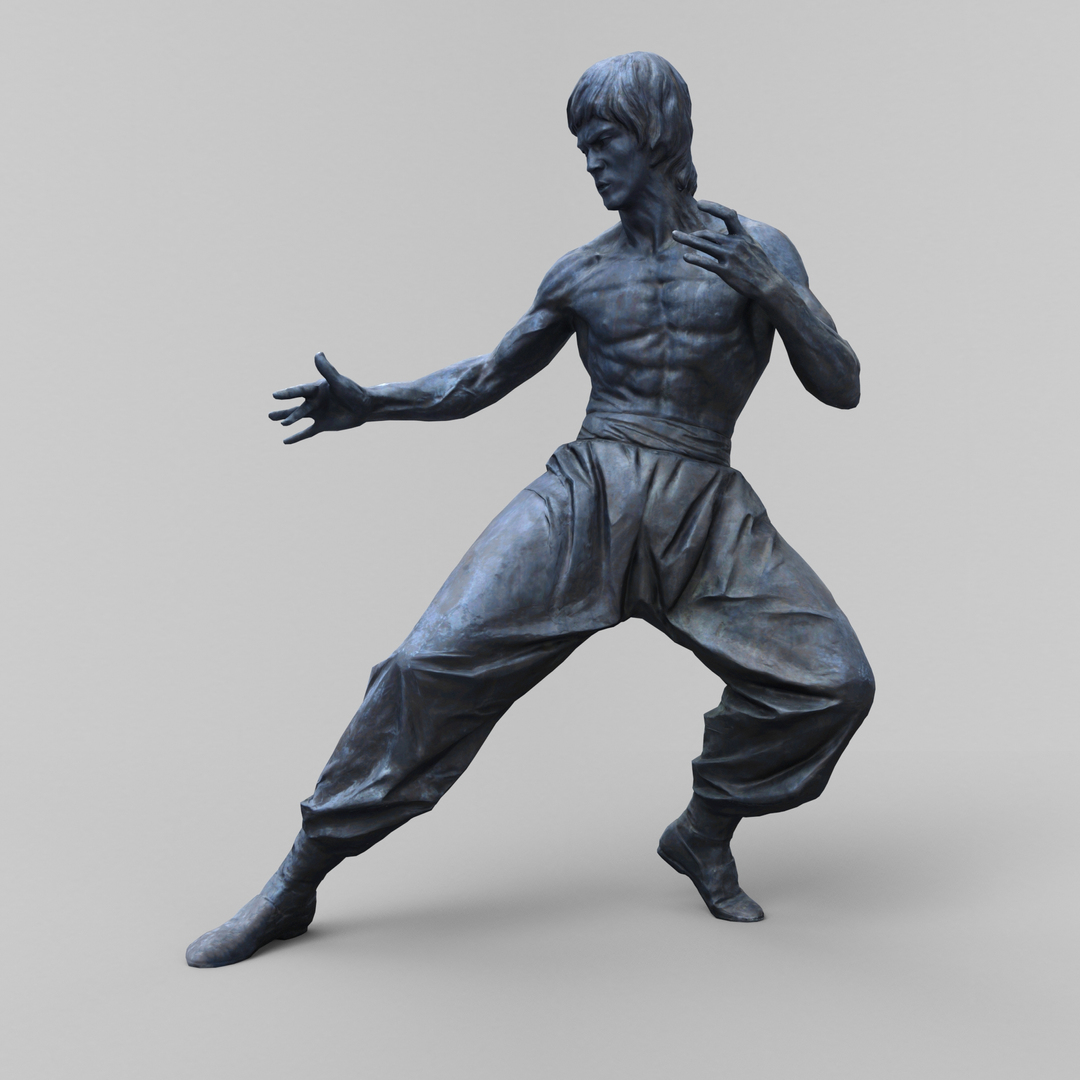 Corroded Bruce Lee 3D Model 3D model - TurboSquid 1868518