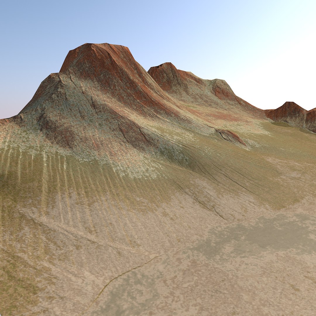 Mountain Mt001 3ds