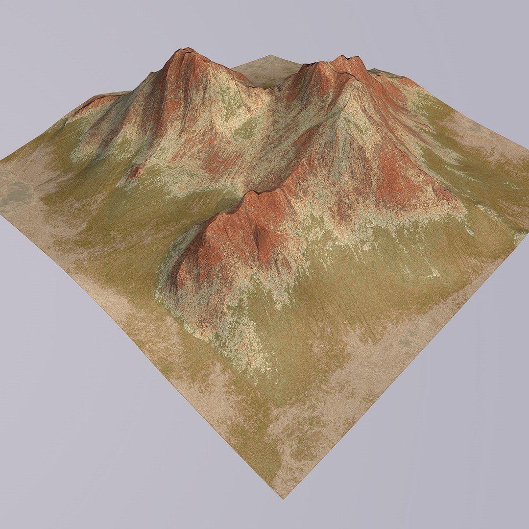 Mountain Mt001 3ds