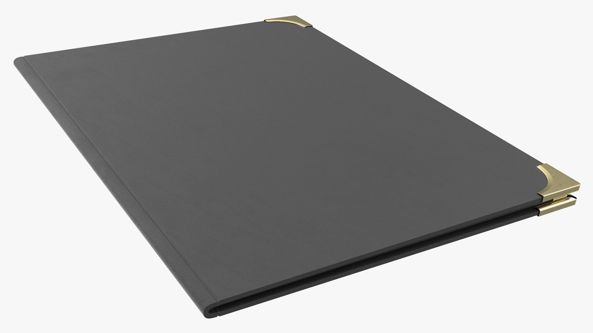 Vintage Menu Book Cover Rigged Model - TurboSquid 2387169