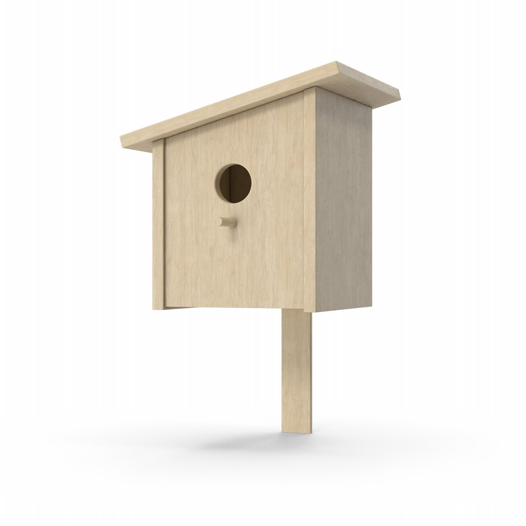 Birdhouse 3D Model - TurboSquid 2260872
