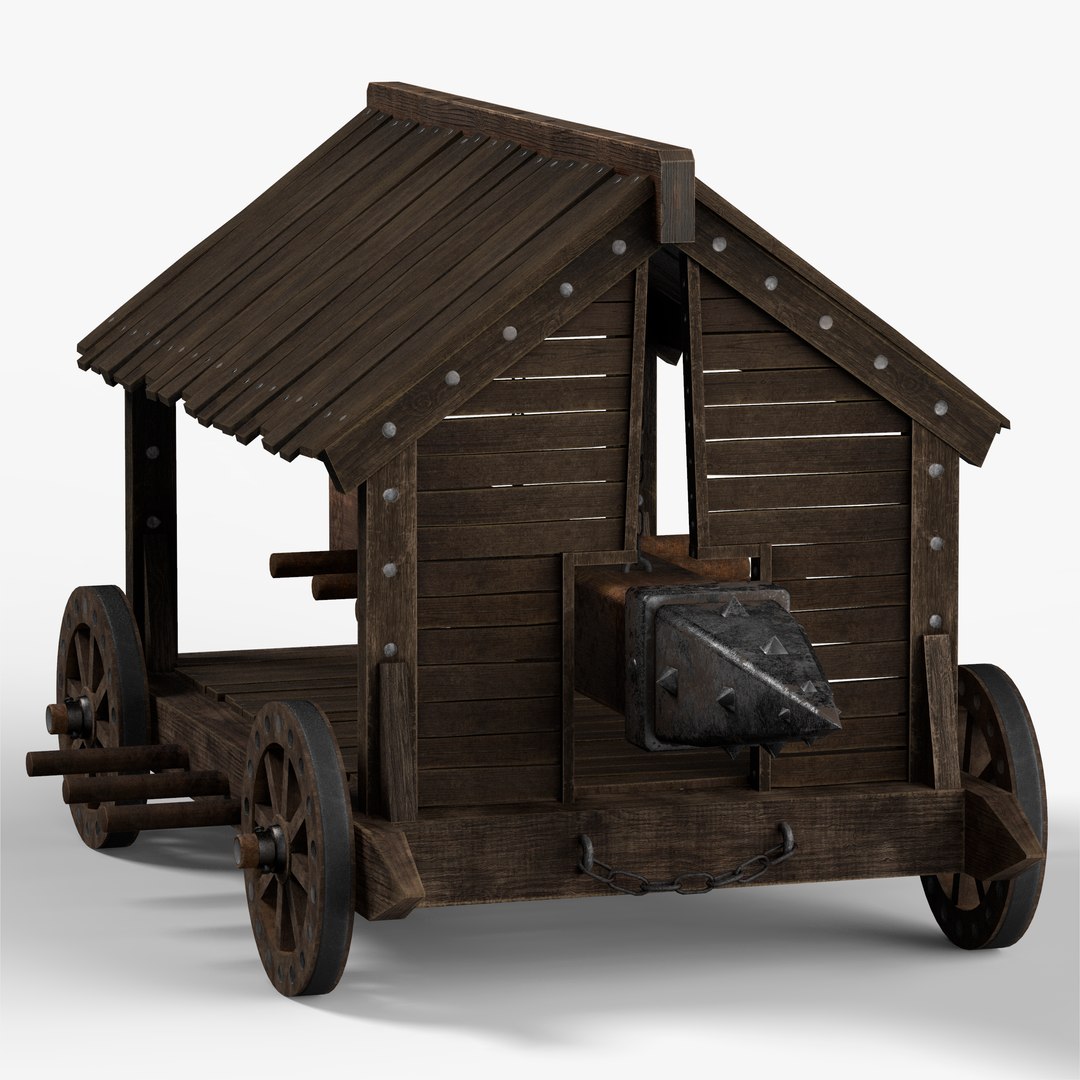 Medieval Battering Ram Model - TurboSquid 1333371