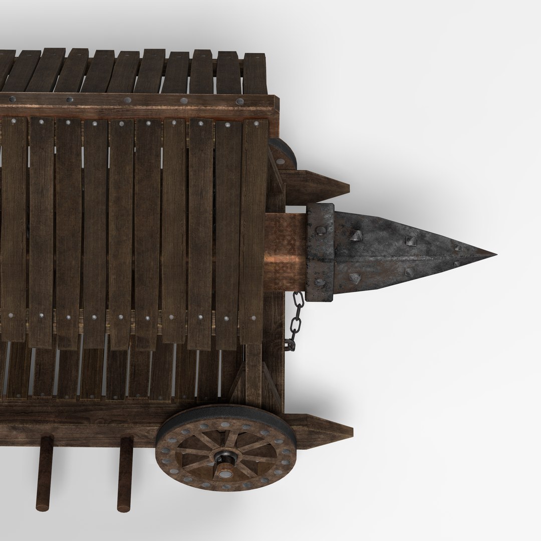 Medieval Battering Ram Model - TurboSquid 1333371