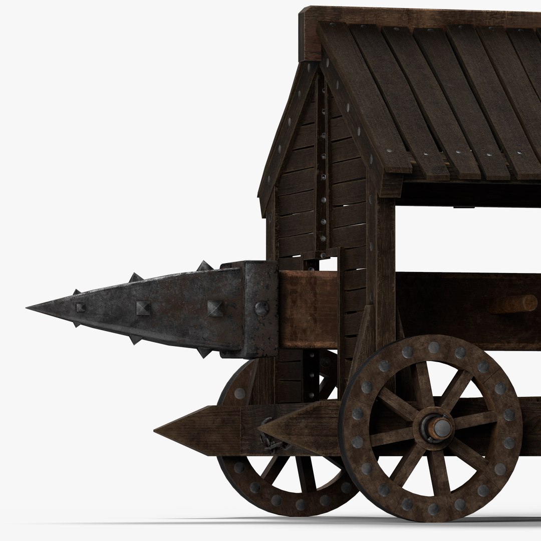 Medieval Battering Ram Model - TurboSquid 1333371