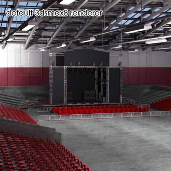 maya concert stage indoor
