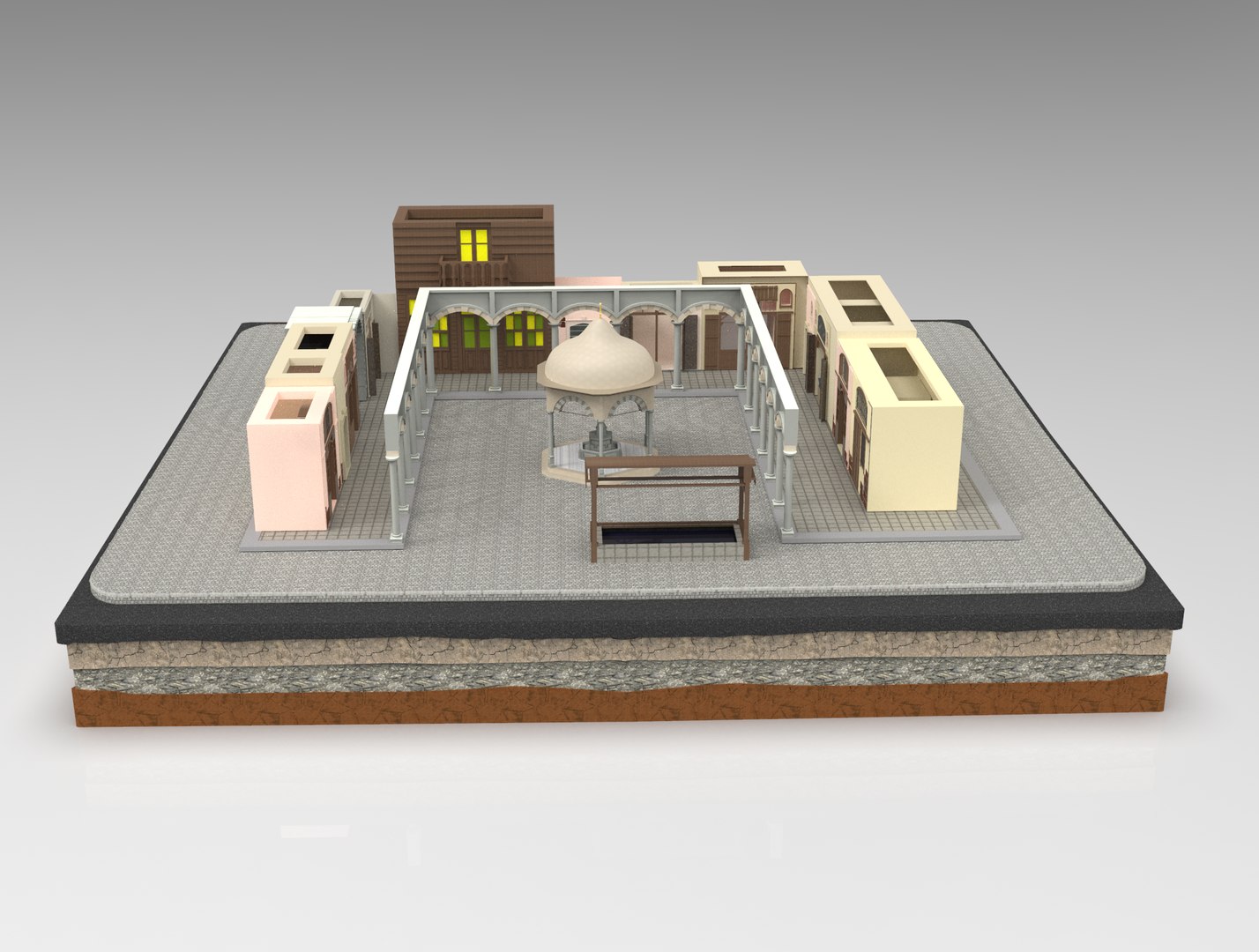 Istanbul Stone Building 3D Model - TurboSquid 1565109