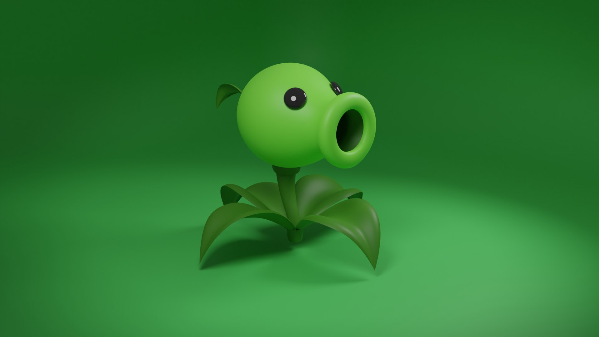 3D Peashooter1 - TurboSquid 2072584