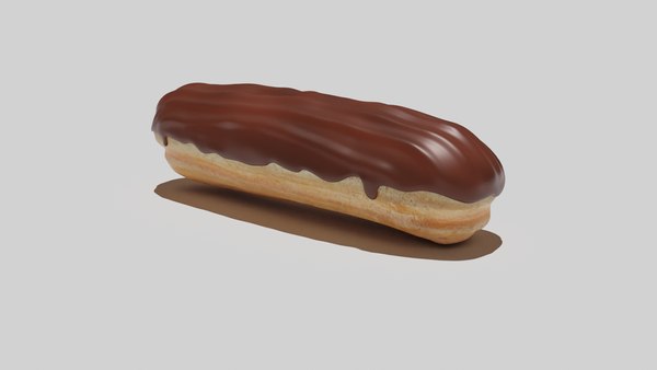 3D eclair model - TurboSquid 1666145