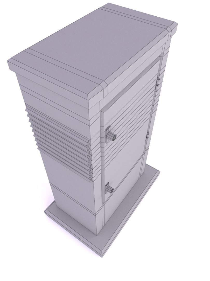 3d Electric Box